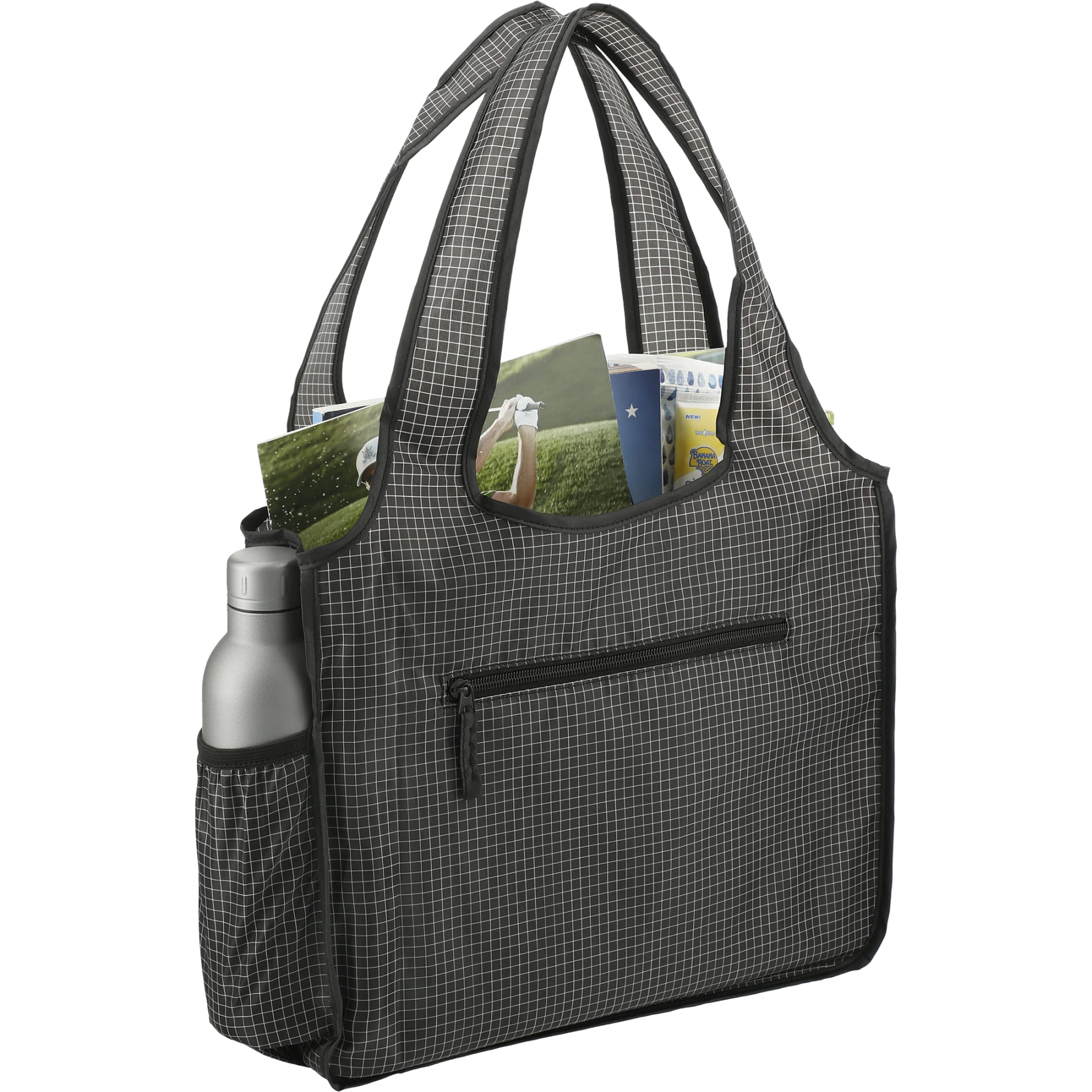Custom Grid Bungalow Tote | Design Online