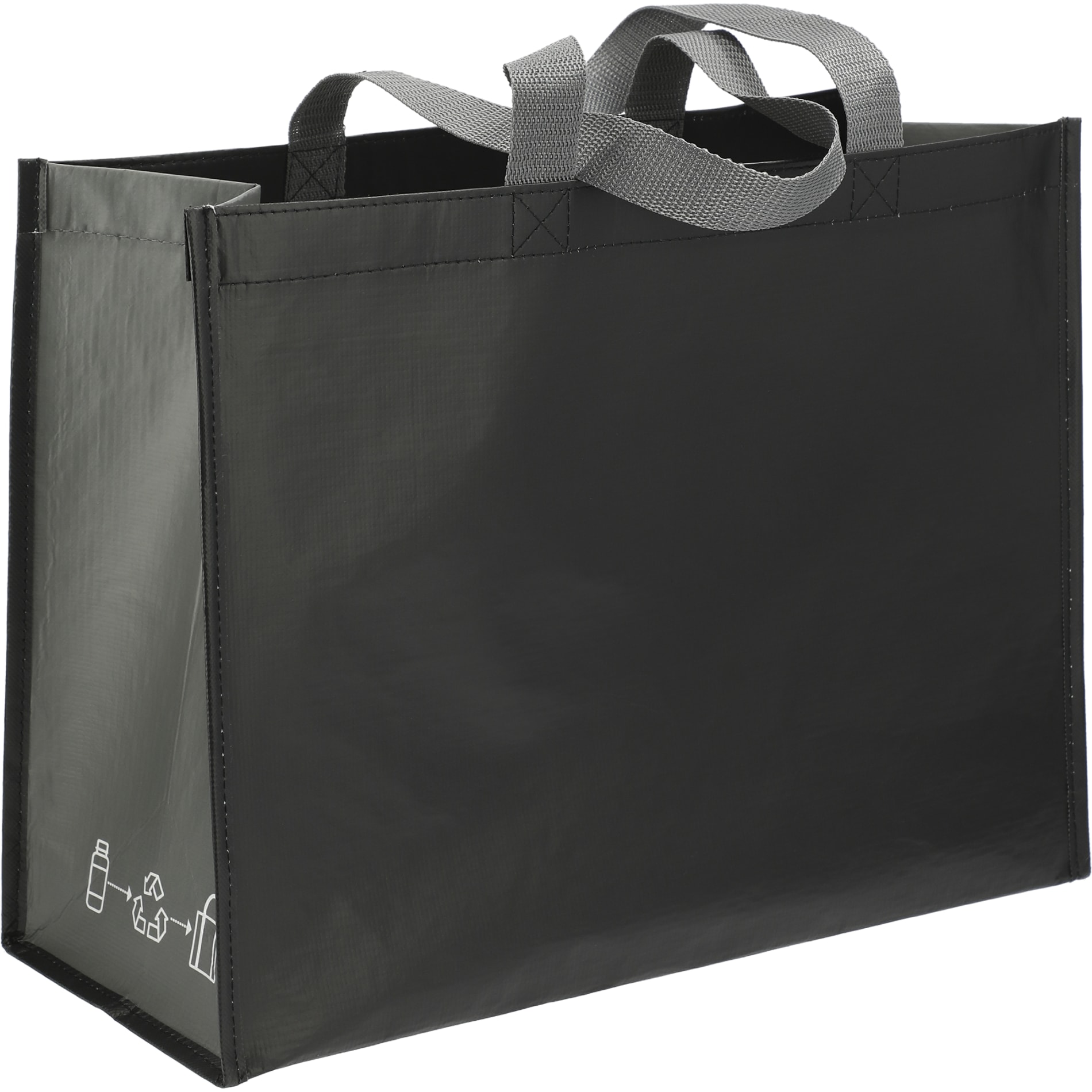 Custom RPET Laminated Matte Shopper Tote | Design Online