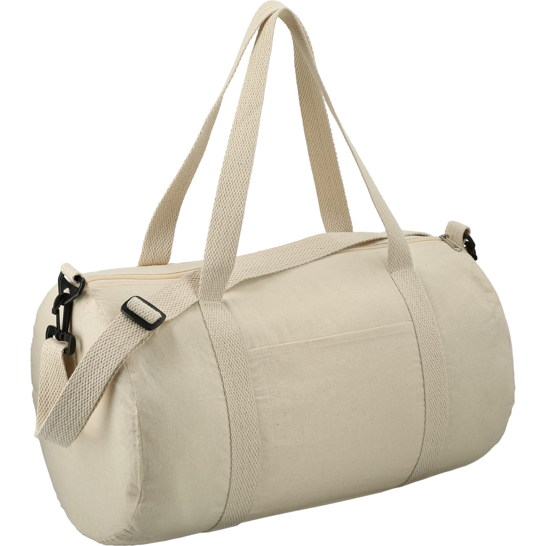 Custom Barrel 18" 5oz Cotton Canvas Duffel Bag | Design Online