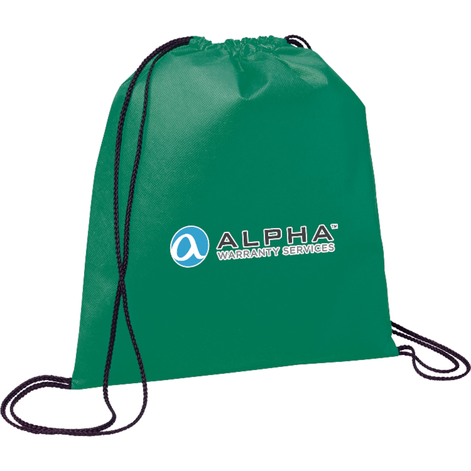 Custom Evergreen Non-Woven Drawstring Bag | Design Online