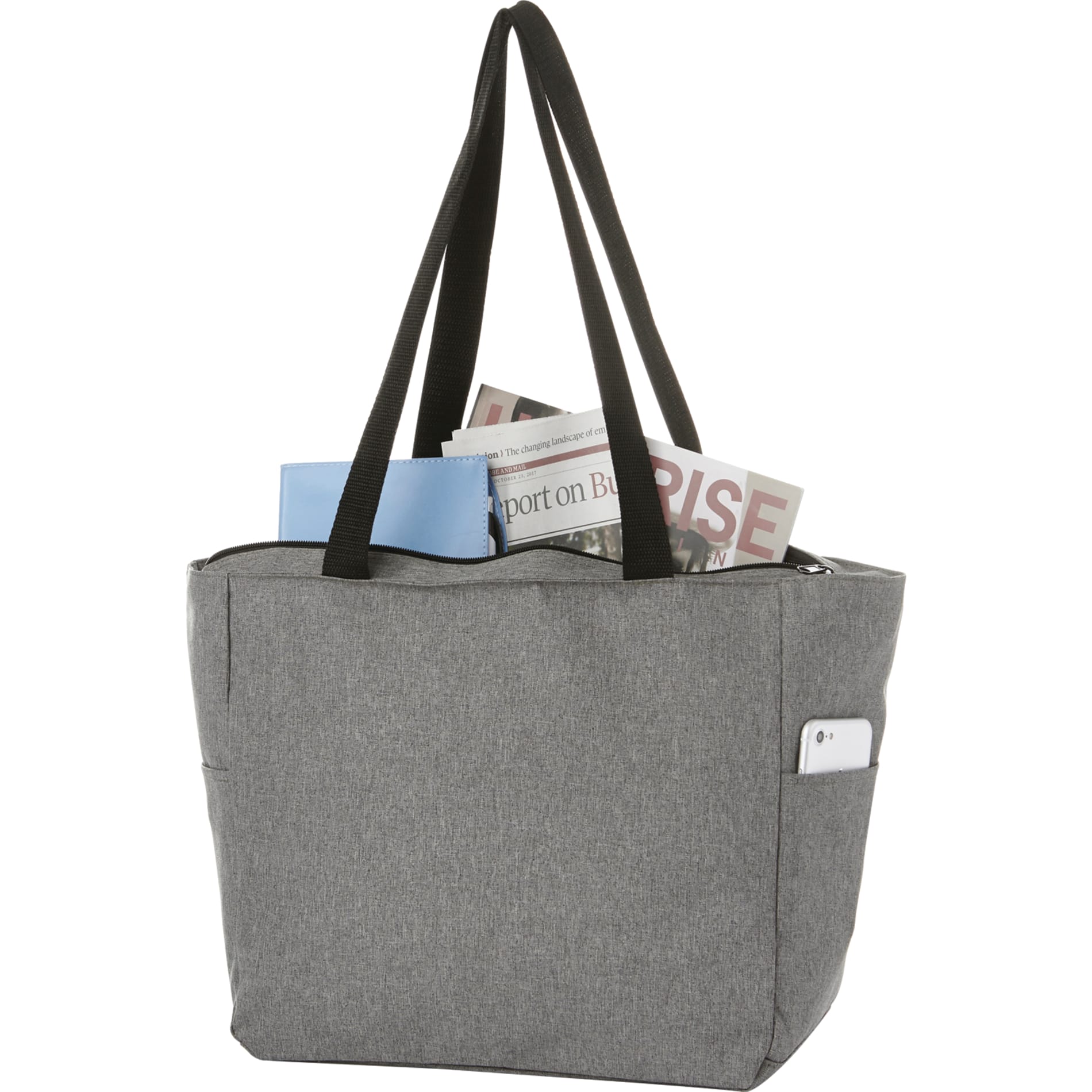 Custom Essential Zip Convention Tote | Design Online