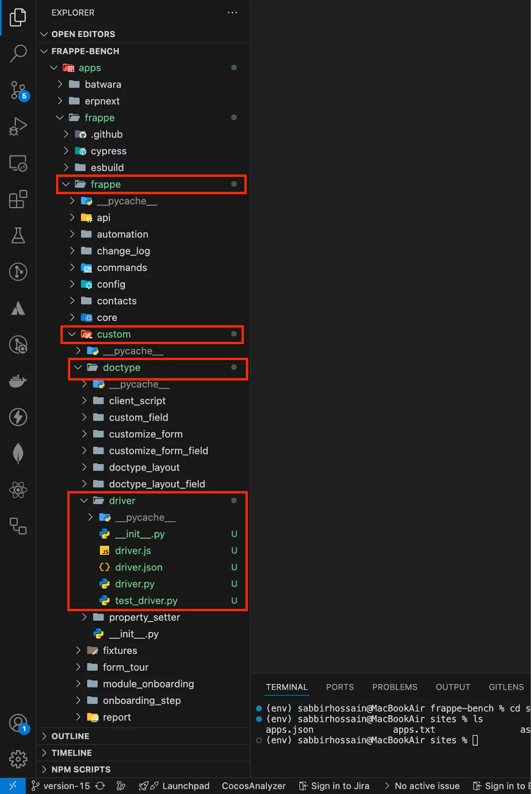 How To Enable Custom Doctypes With Type Checking In Frappe Sabbirz Blog