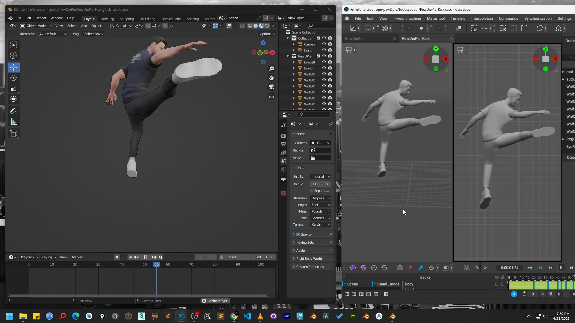 How to Retarget Cascadeur Animations in Blender with Auto-Rig Pro ...