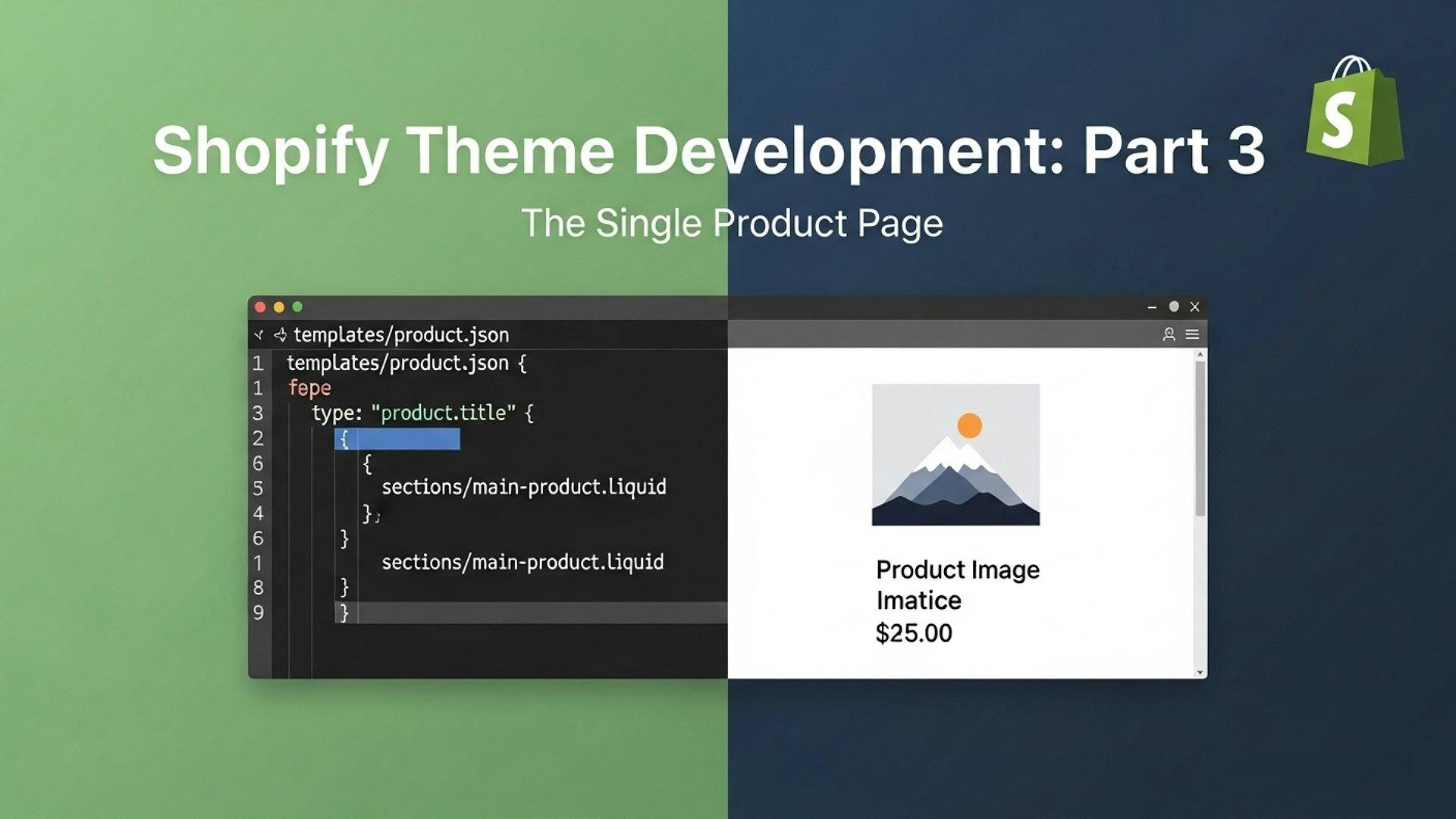 Shopify Theme Development Part 3: The Product Page| Sabbirz | Blog