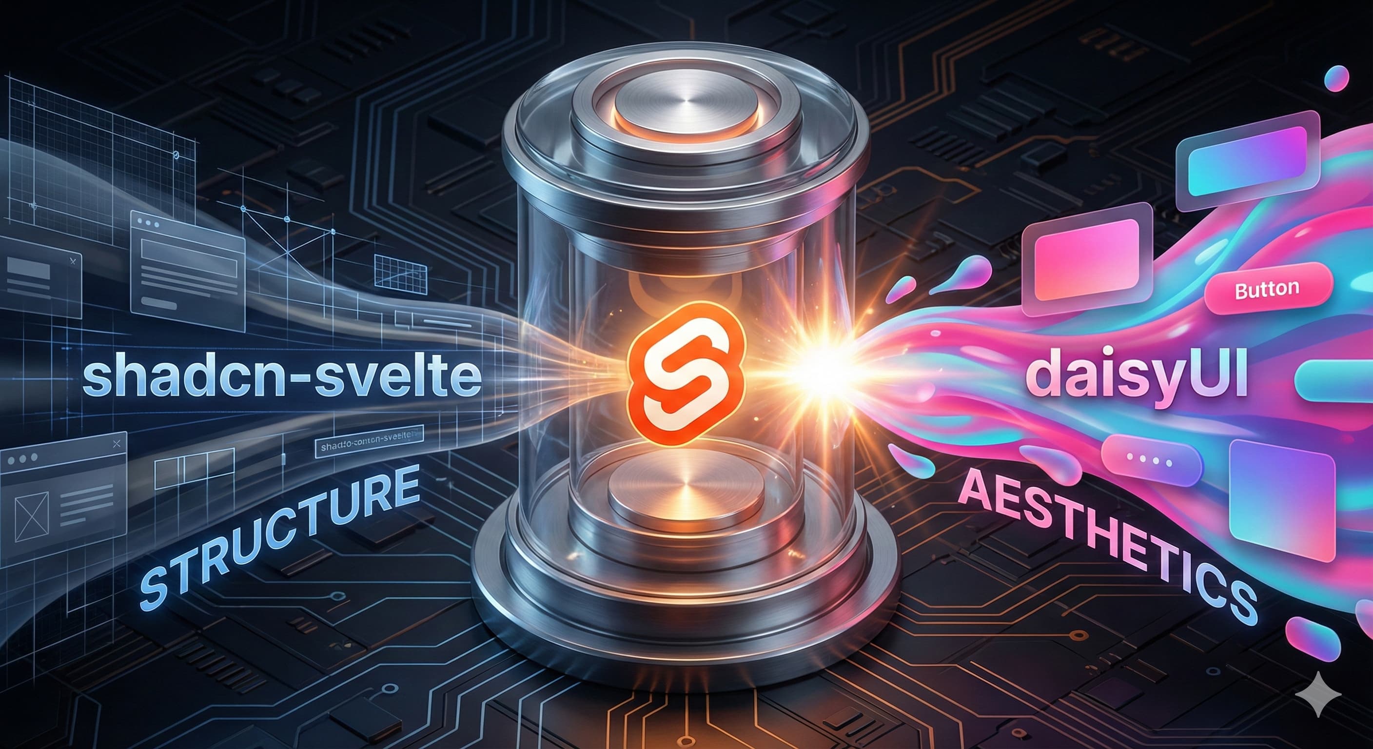 Installing SvelteKit with shadcn-svelte & daisyUI Together| Sabbirz | Blog