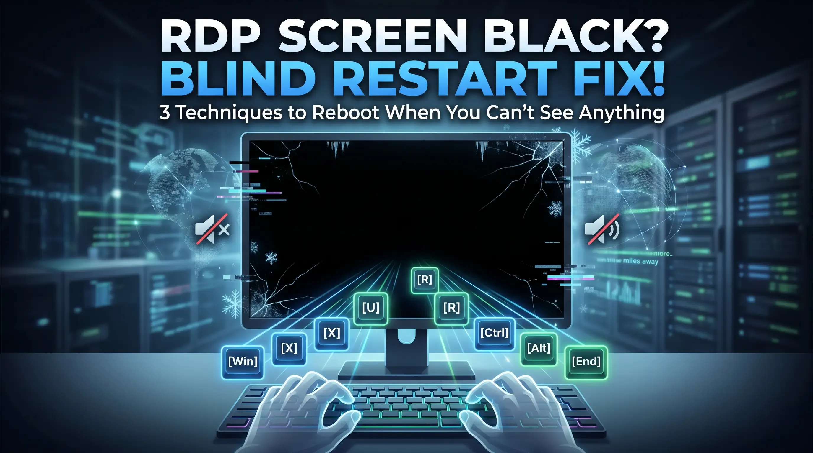 Remote Desktop Black Screen? Here’s How to Restart Without Seeing ...