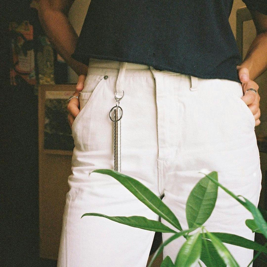 Carry Case Keychain Silver