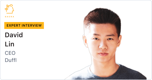 David Lin, CEO of Duffl, on the economics of hyperlocal ultrafast ...