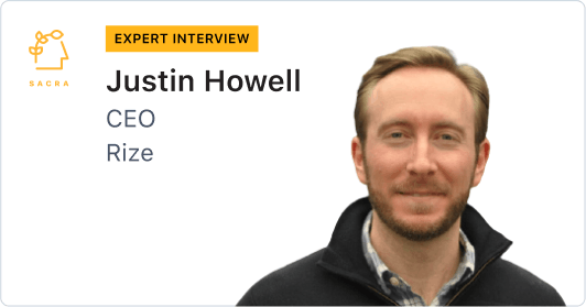 Justin Howell, co-founder and CEO of Rize, on the horizontal ...
