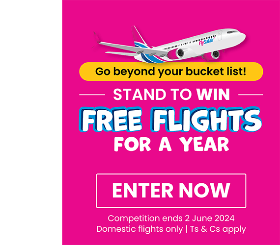 FlySafair | The World's Best On-Time Low-Cost Carrier