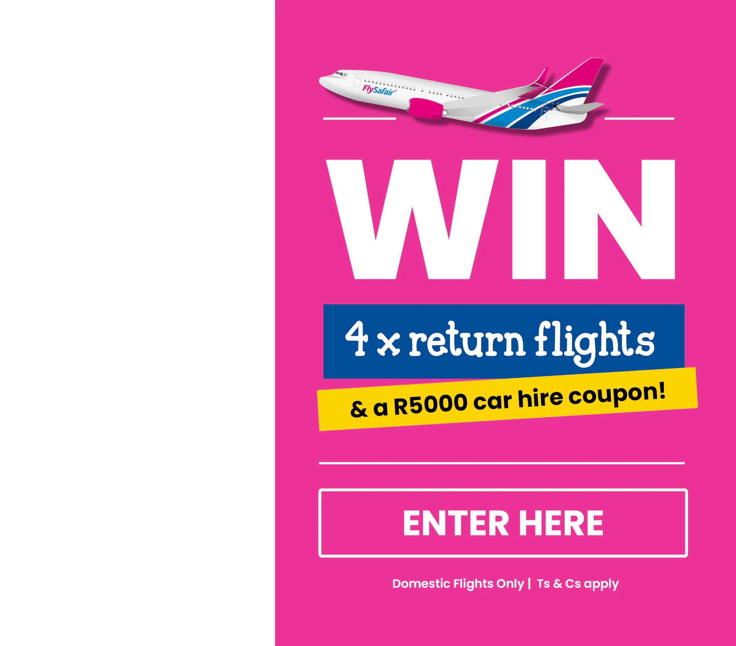 FlySafair | The World's Best On-Time Low-Cost Carrier