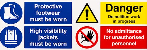 Health and Safety Sign Meanings: What Do the Colours and Shapes Mean?