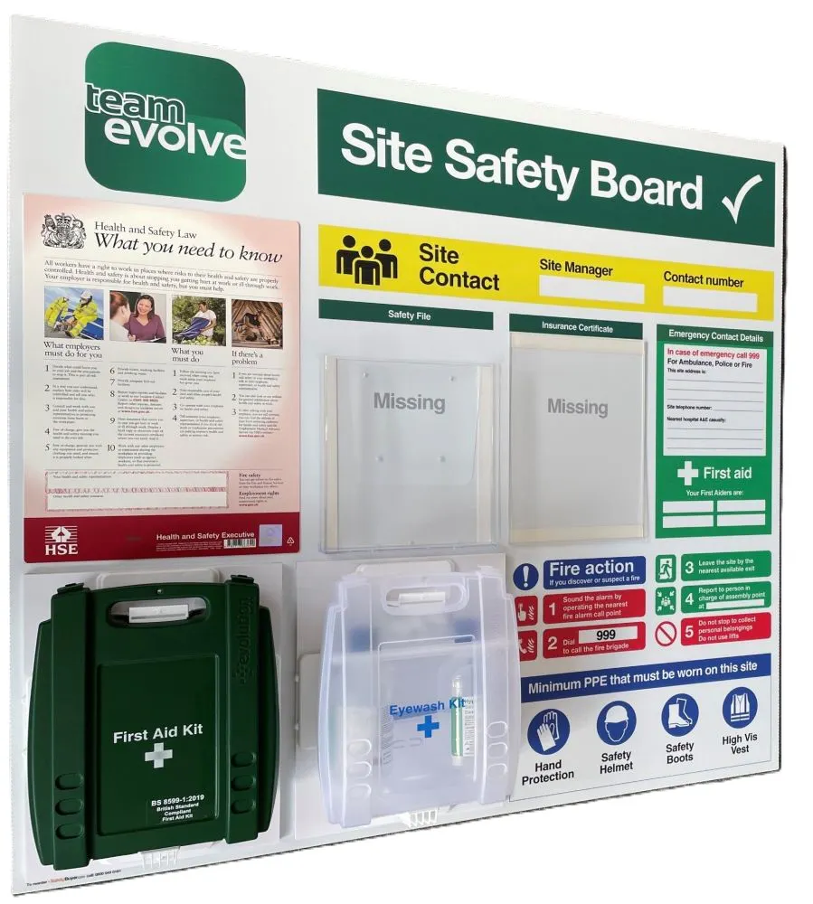 How Custom Site Safety Boards Improve Safety, Compliance & Communication
