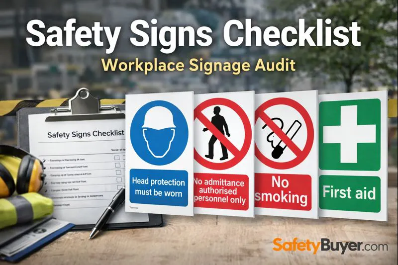Safety Signs Checklist | Workplace Signage Audit & Compliance