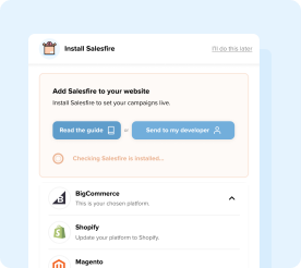 Help Centre | Salesfire