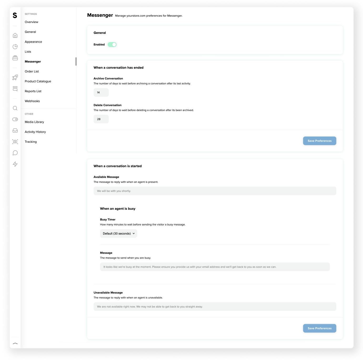 How To Set Up Autoresponse Messages Help Centre Salesfire