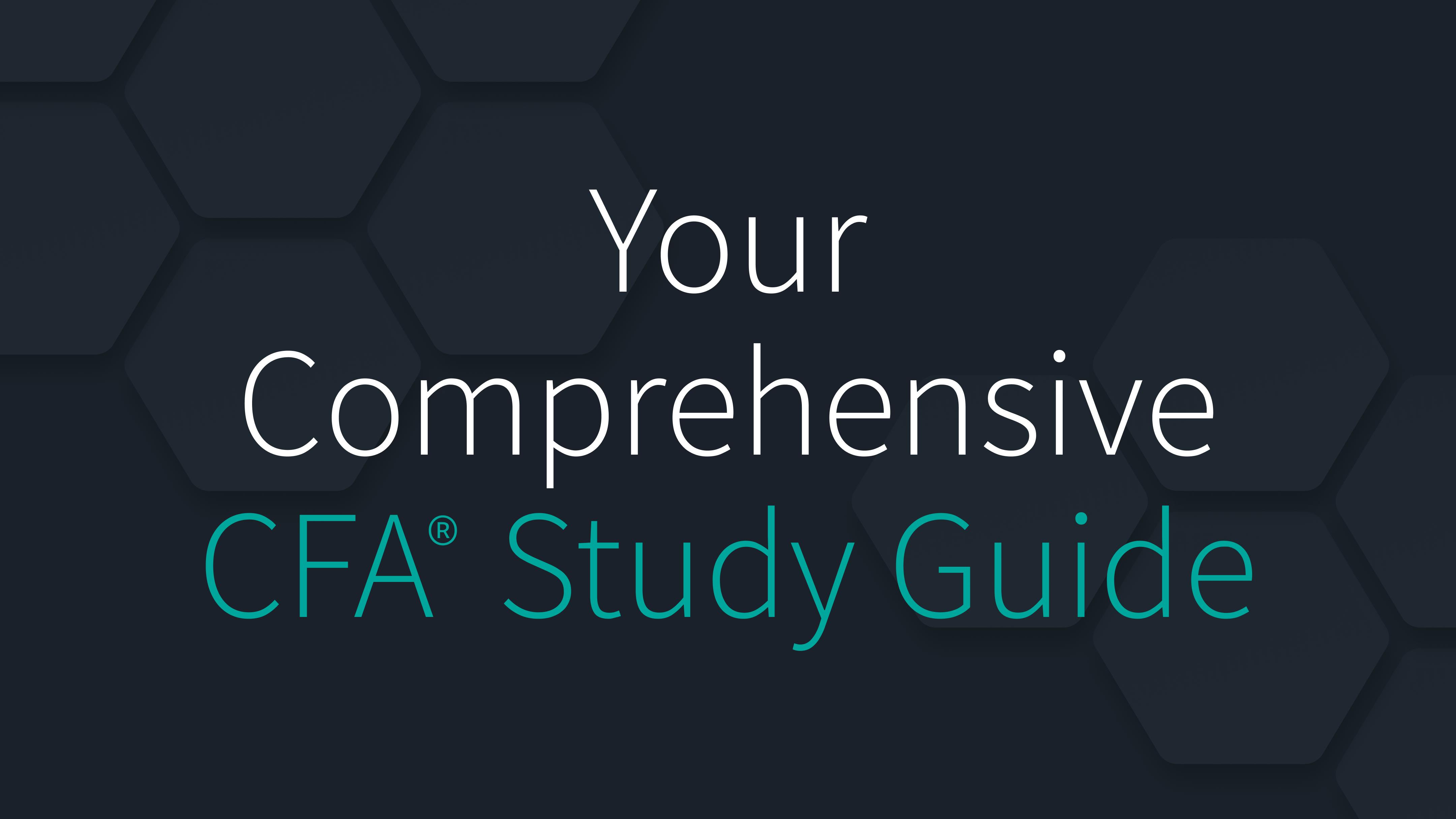 Cfa Level 1 Prep _ Passer Le Cfa Niveau 1 – EICQN