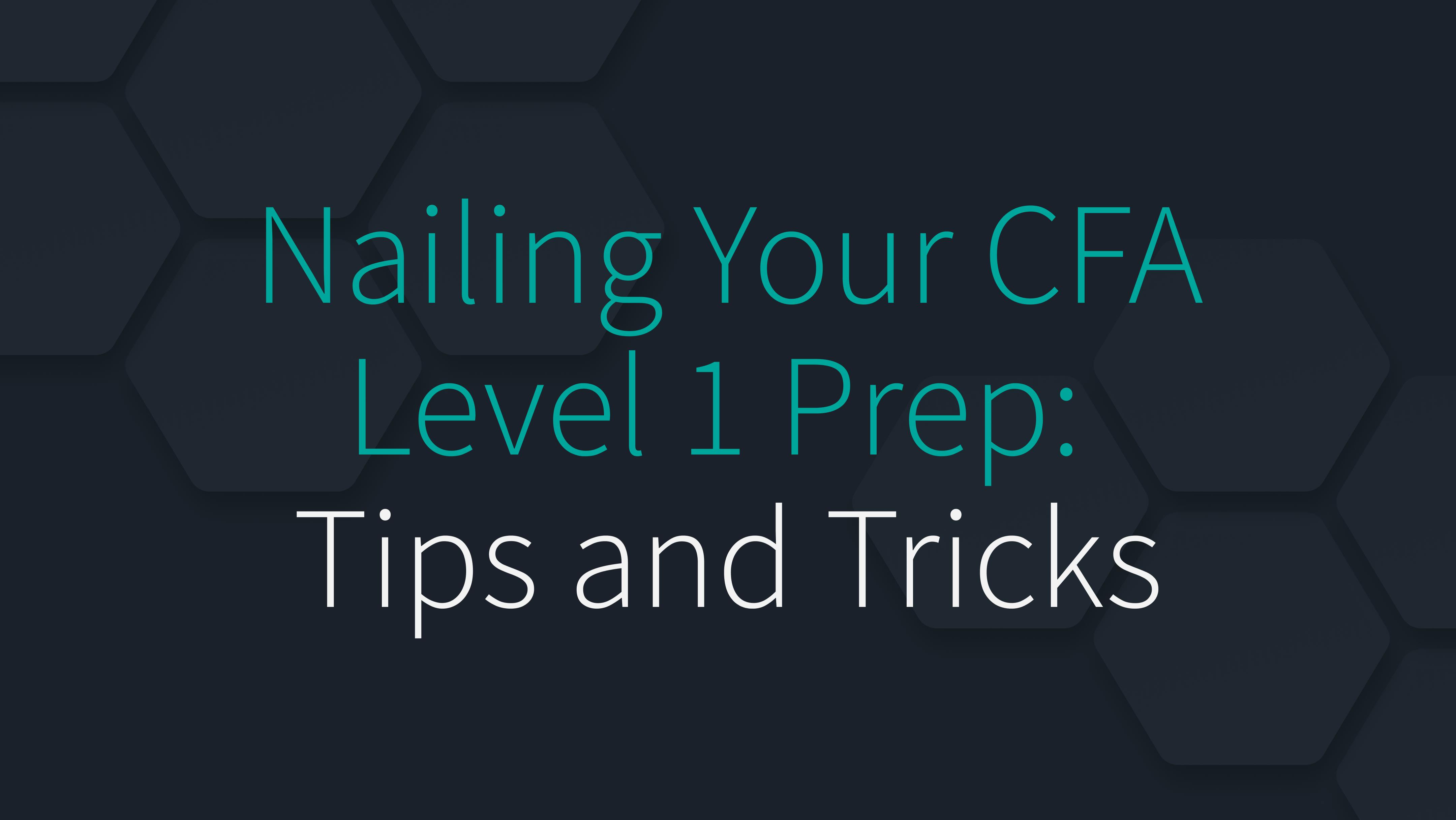CFA Level 1 Practice Exams | CFA Level 1 Prep Study Material | Mock CFA ...