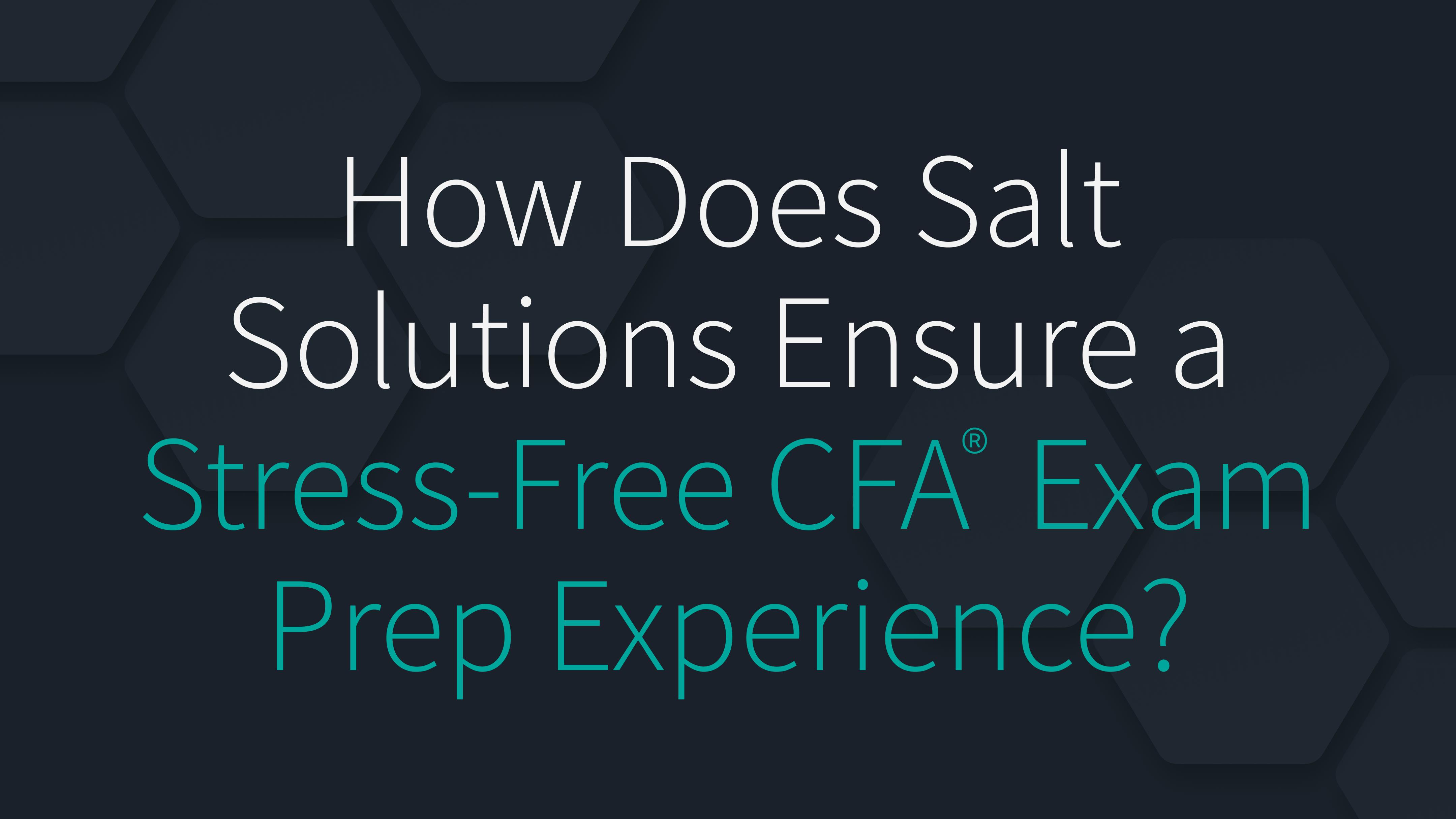 CFA® Level I Exam