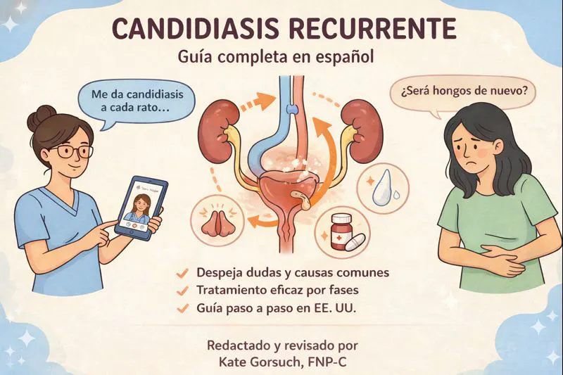 Candidiasis recurrente: por qué vuelve y qué hacer paso a paso (guía en ...