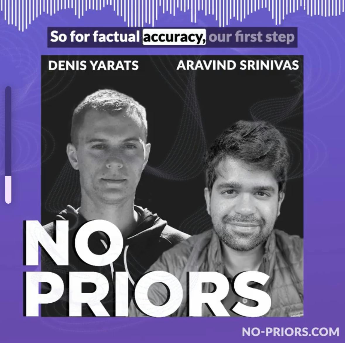 No Priors 🎙️109: Aravind Srinivas & Dennis Yarats, Cofounders ...