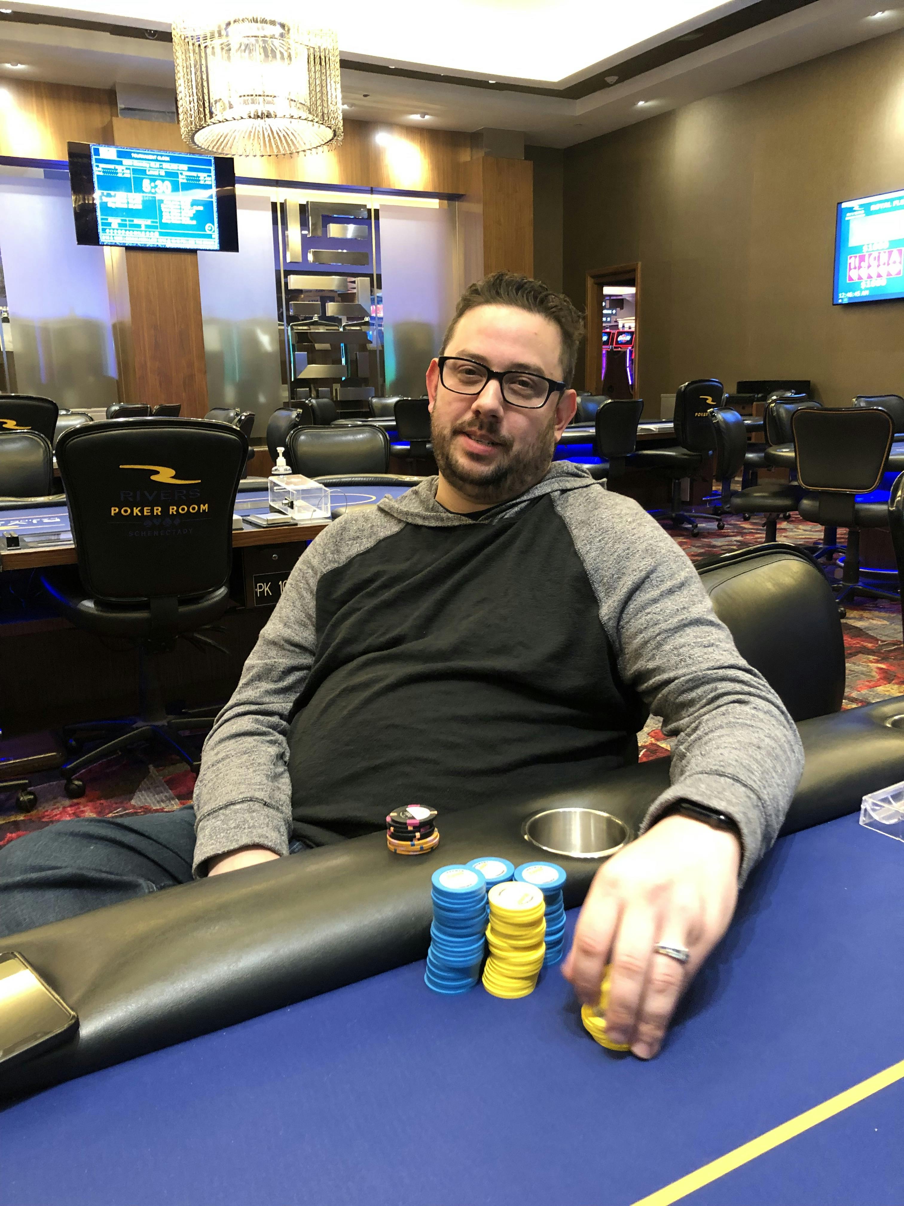 Rivers Schenectady Sunday and Monday Tournament Winners