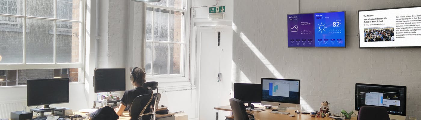 Best Digital Signage Apps for Offices and Workplaces - ScreenCloud