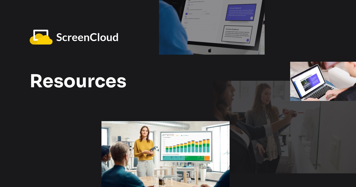 Digital Signage Hardware, Software & Content Guides - ScreenCloud