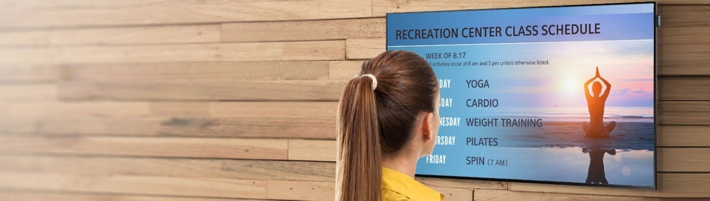 How to Make Simple Digital Signage Text Content and Signs - ScreenCloud