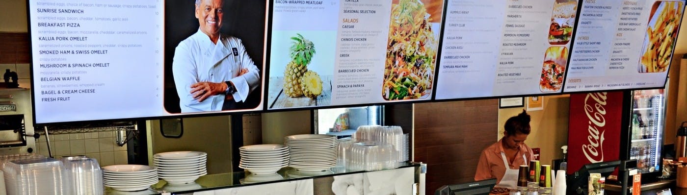 5 Benefits of Digital Signage for QSR - ScreenCloud