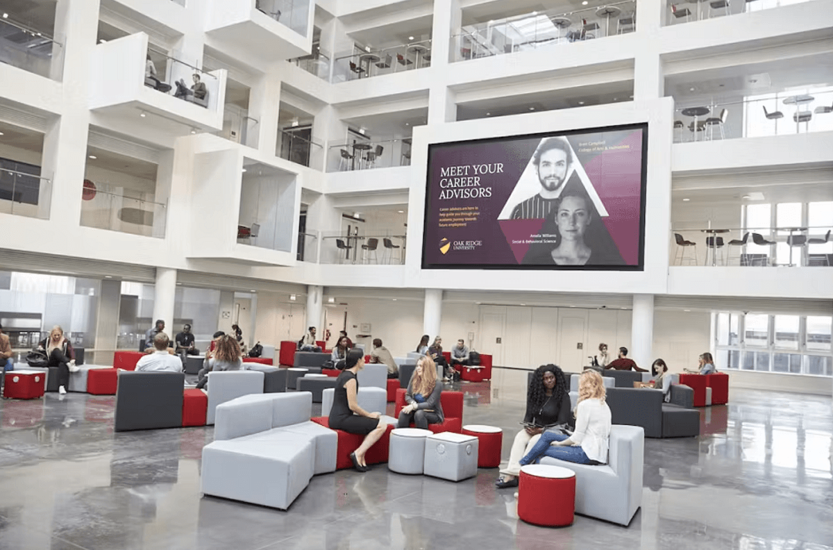 Ideas for College Campus Digital Signage Displays - ScreenCloud