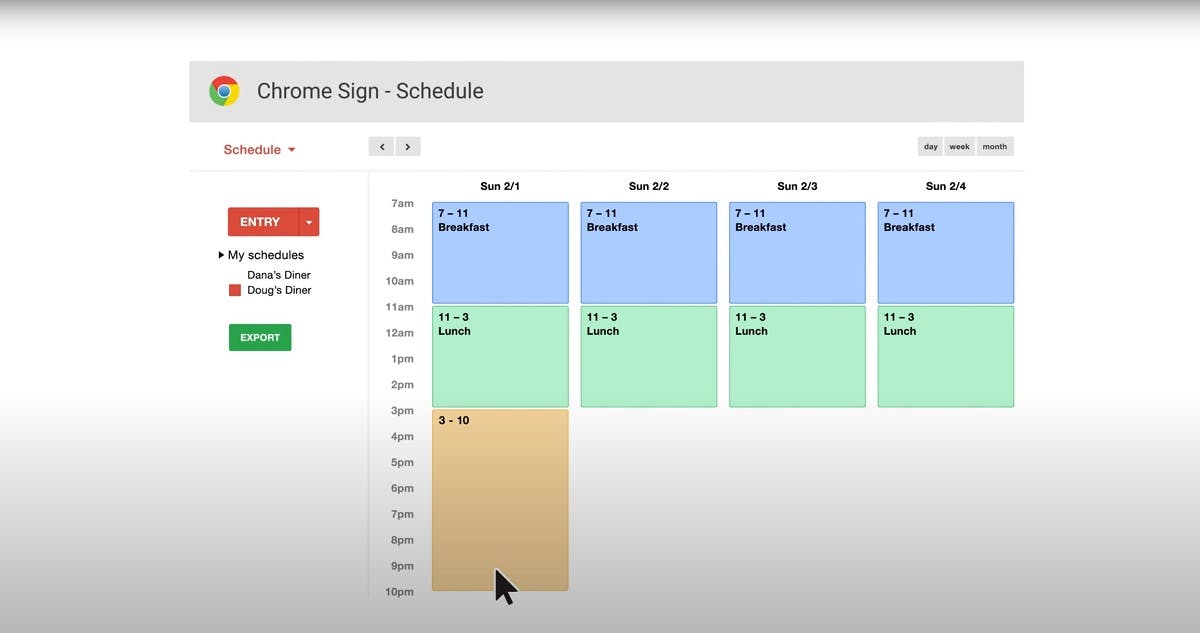 Chrome Sign Builder Alternative Software - ScreenCloud
