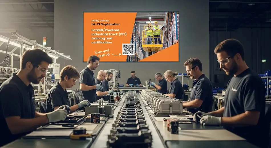 How to Meet OSHA Requirements Easily with ScreenCloud - ScreenCloud
