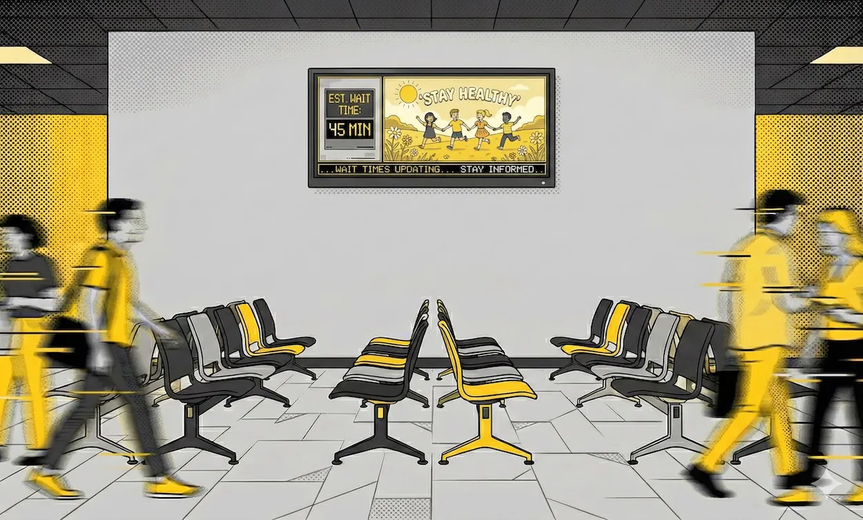 Making Better Waiting Room TV with Digital Signage - ScreenCloud