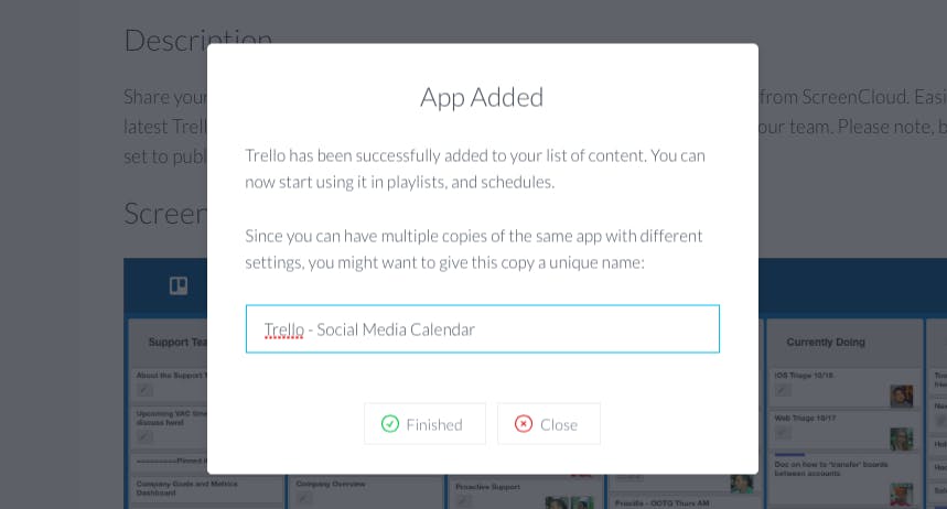 ScreenCloud Trello App Guide - ScreenCloud