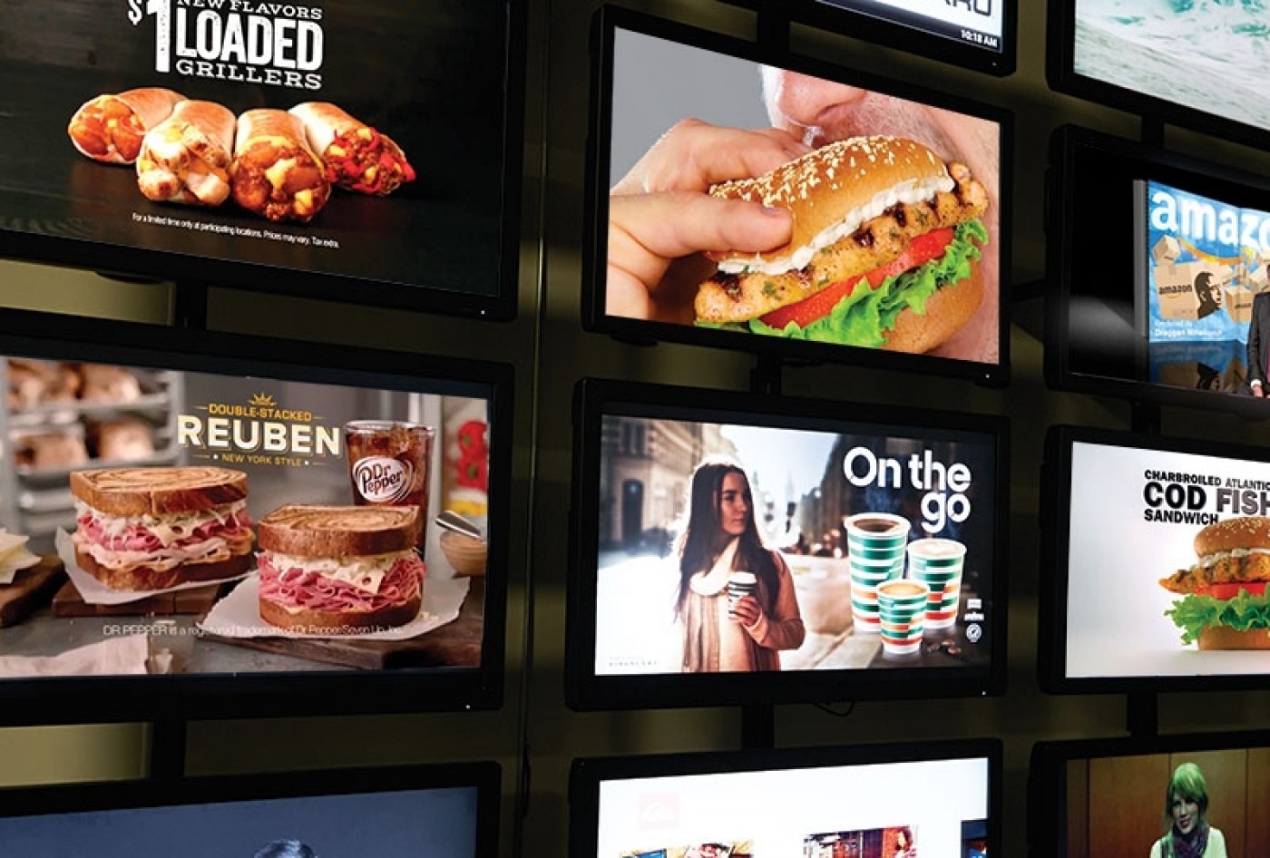 Digital Menu Boards: Restaurants, Coffee Shops, QSR Chains