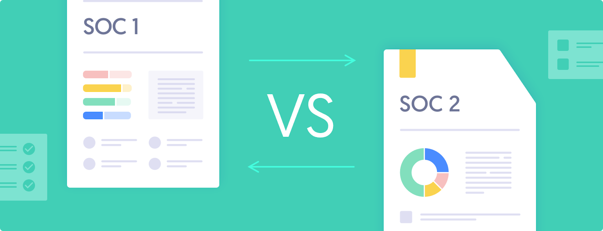 SOC 1® vs. SOC 2®: ¿Cuál es la diferencia y cuál necesitas?