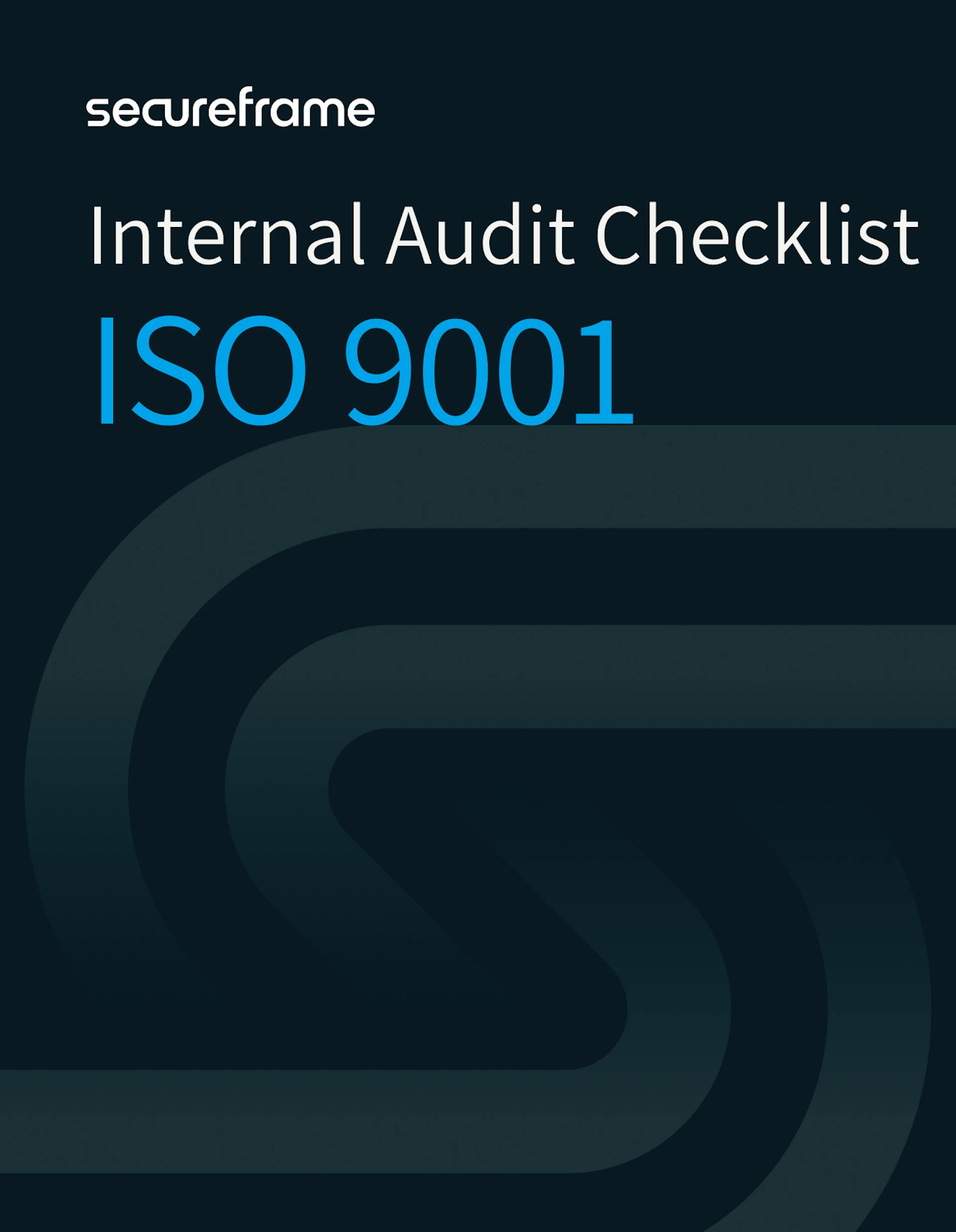 ISO 9001 Internal Audit Checklist