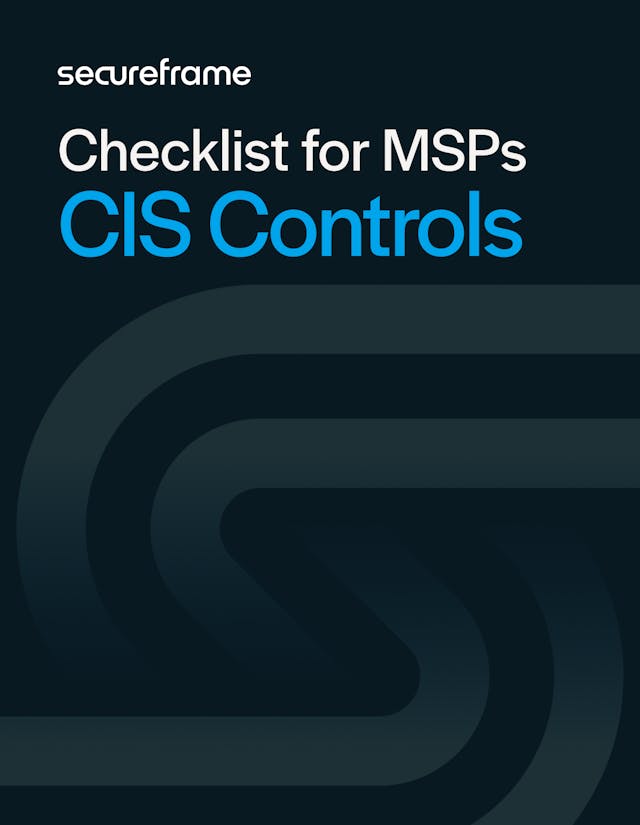 Cis Critical Security Controls Implementation Checklist For Msps
