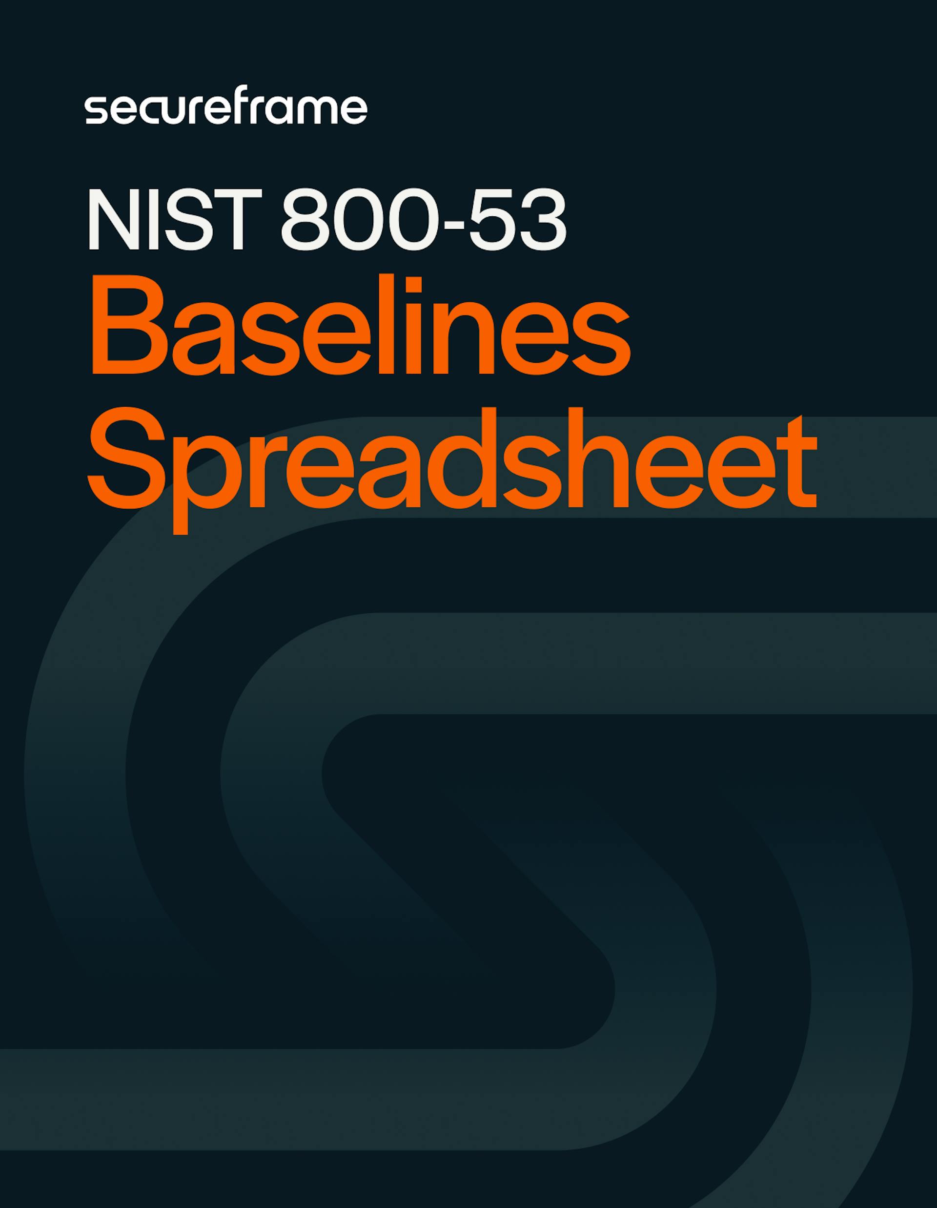 NIST 800-53 Baselines Control Allocation Spreadsheet