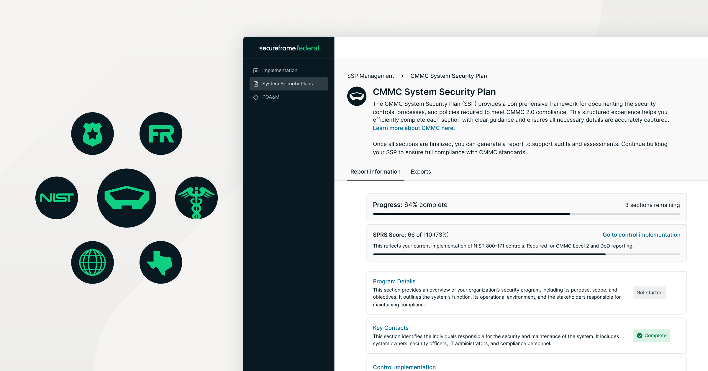 Accelerate CMMC and FedRAMP Compliance with Secureframe Federal