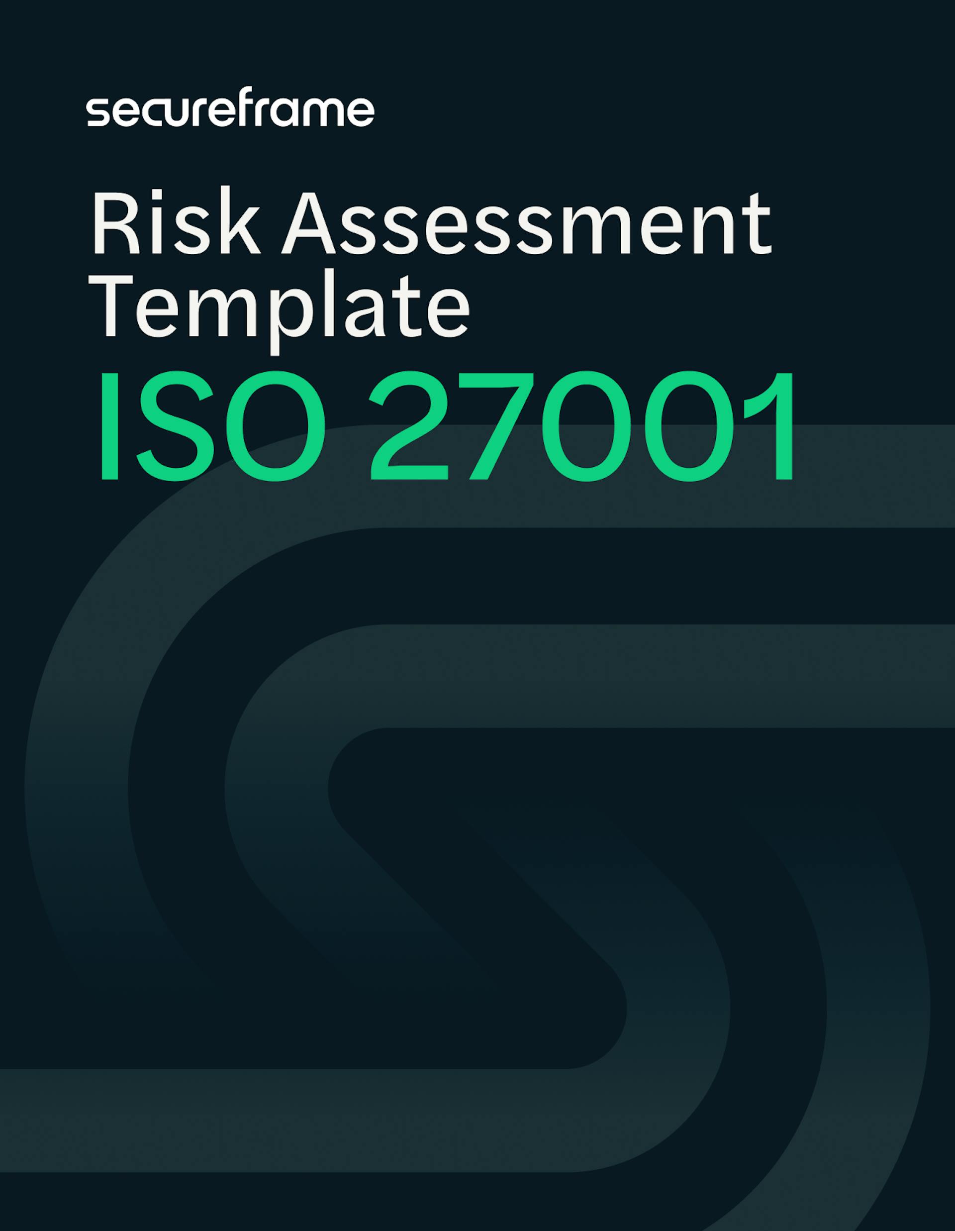 ISO 27001 Risk Assessment Template | Secureframe