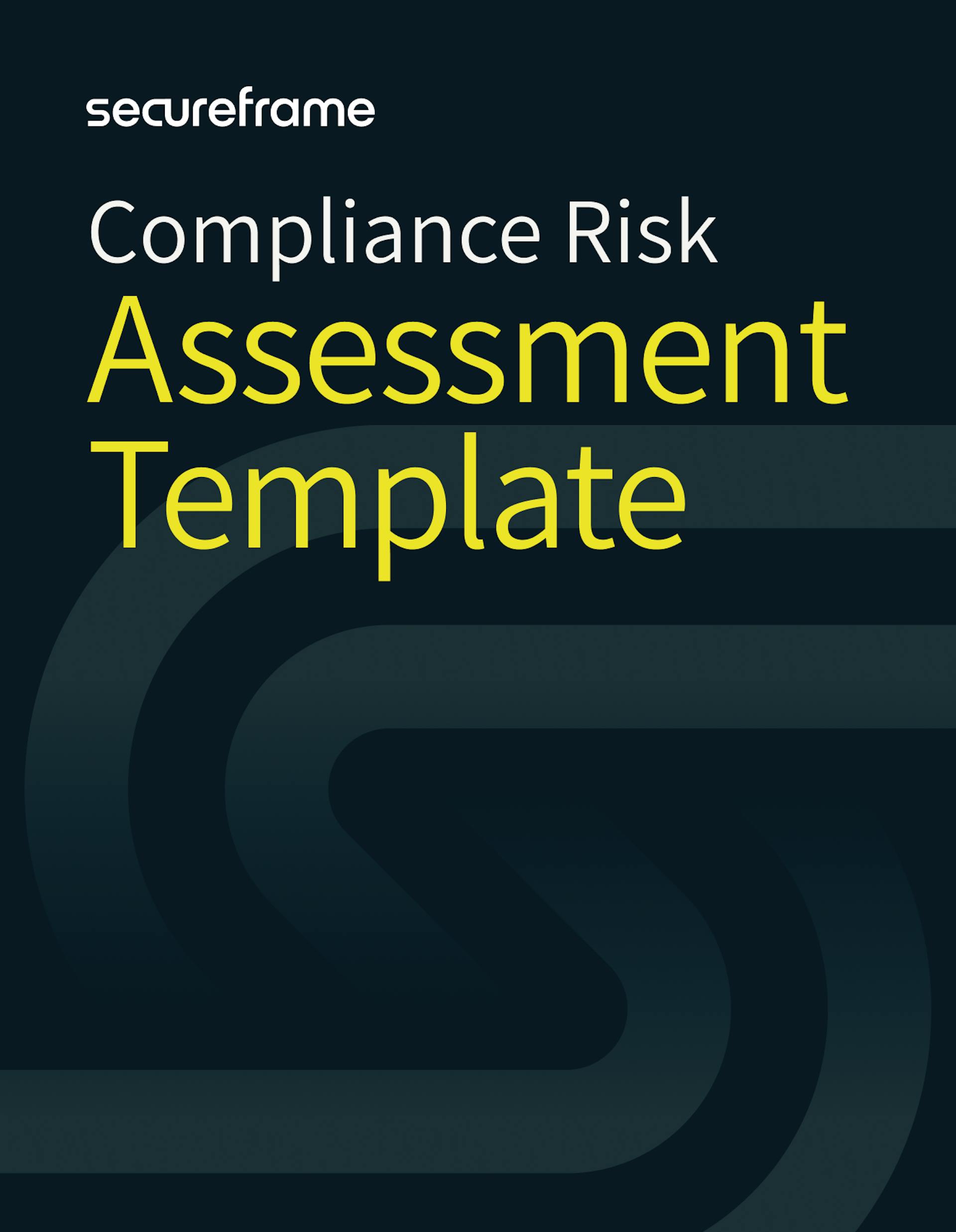 Compliance Risk Assessment Template