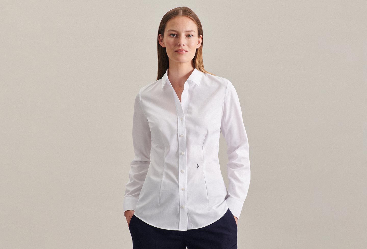 Ladies White Blouses | Seidensticker