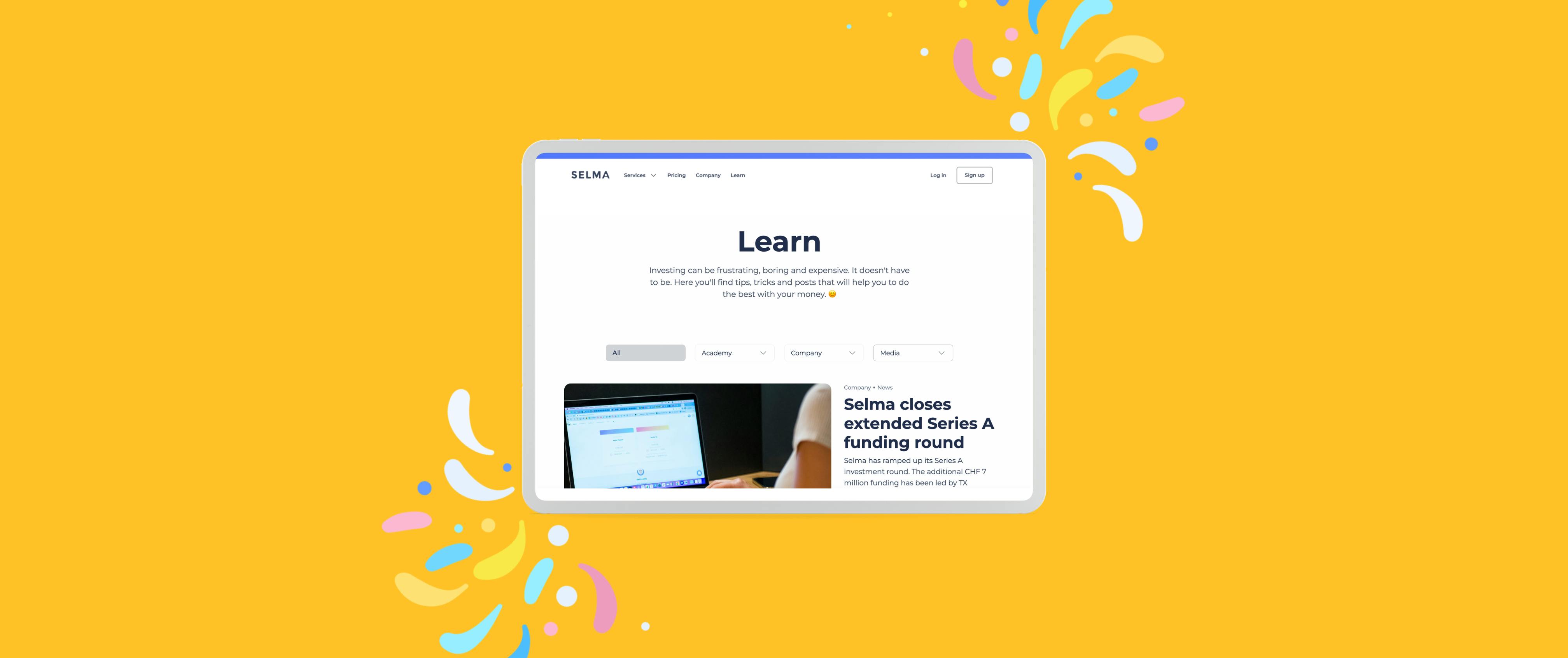 The new Selma learning platform is here! 🥳 🎉
