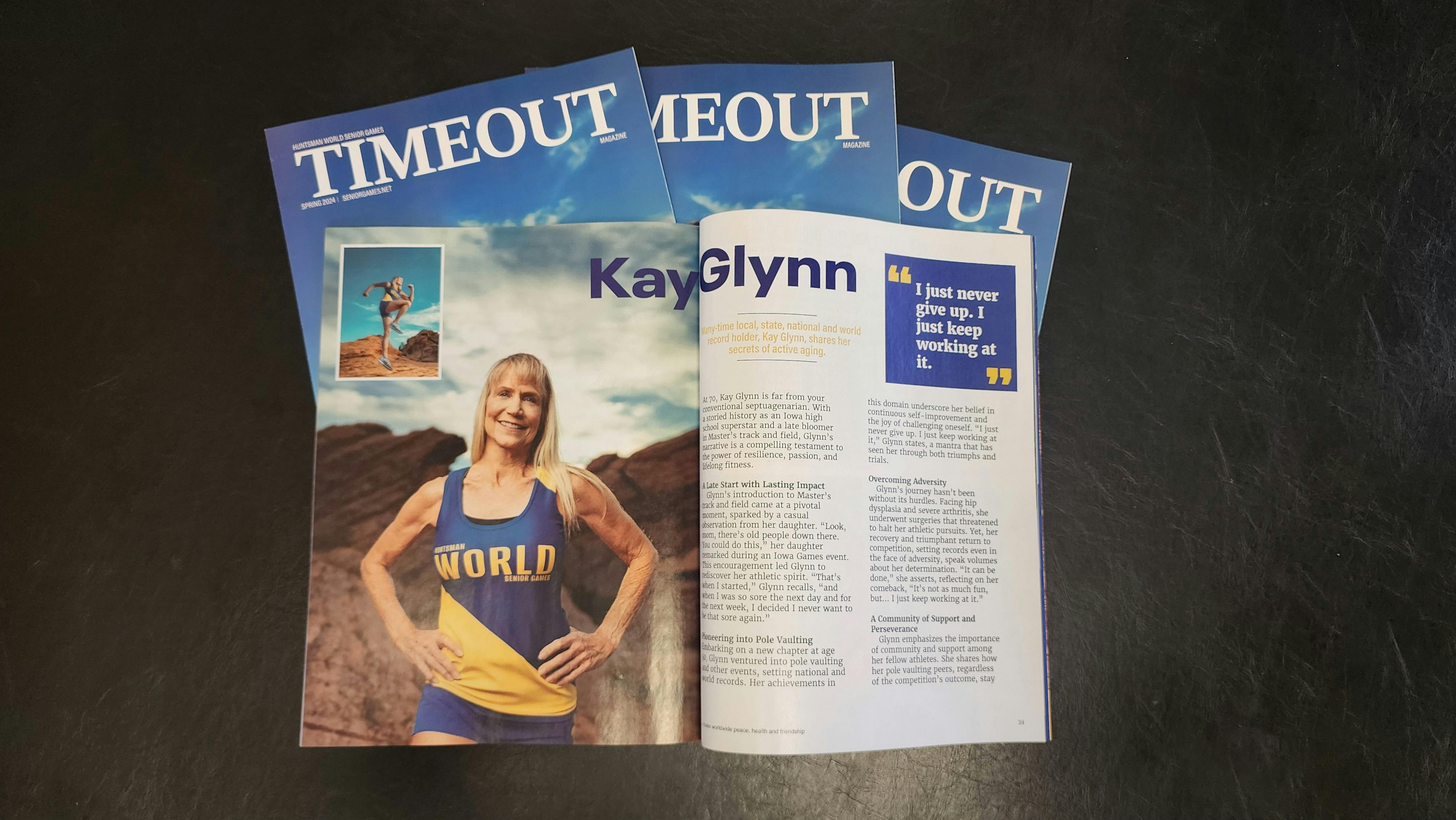 Huntsman World Senior Games | Take A Timeout