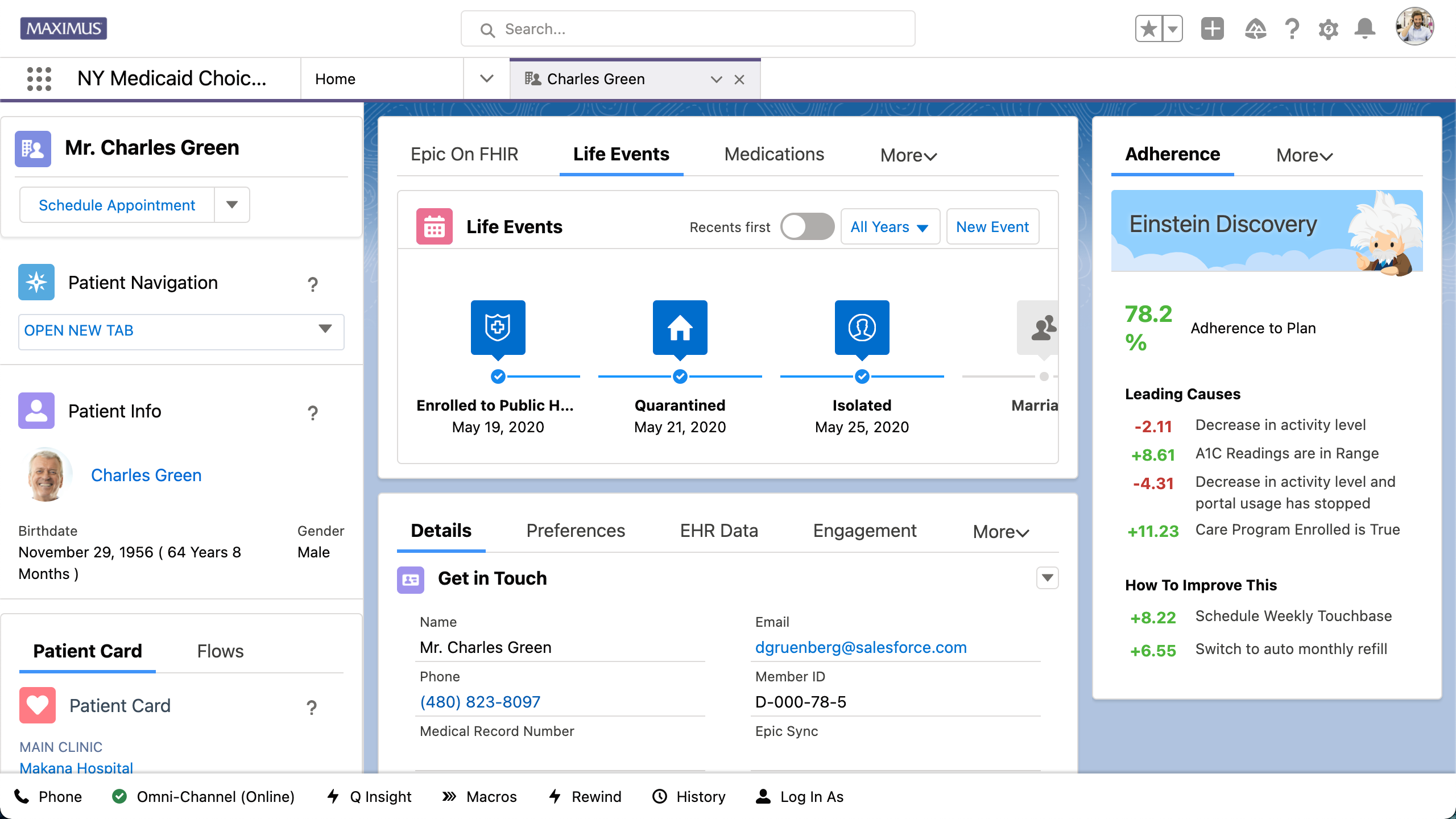 Maximus Telehealth Guided Tour