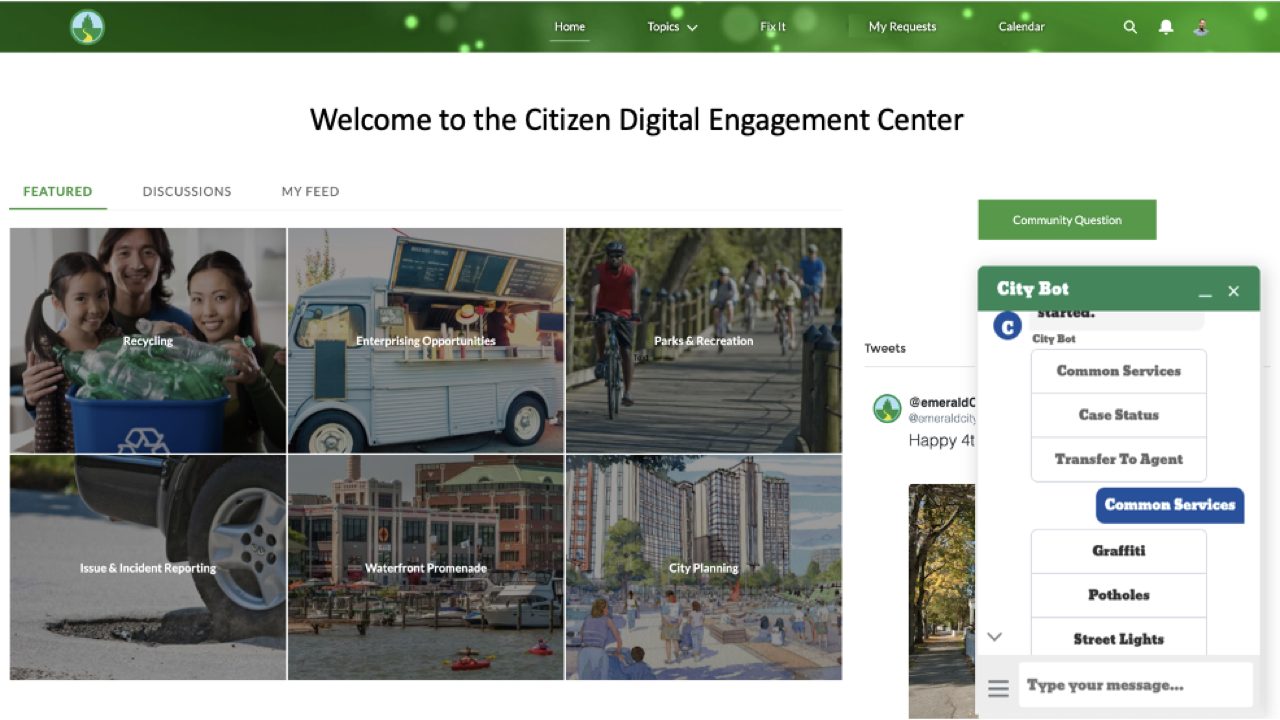 Citizen Service and Engagement