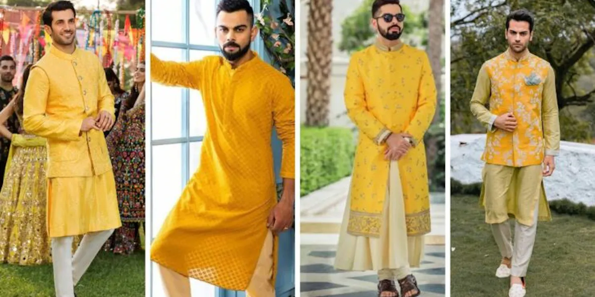 Steal the Show with top 21+ Haldi Ceremony Dress Ideas for Groom