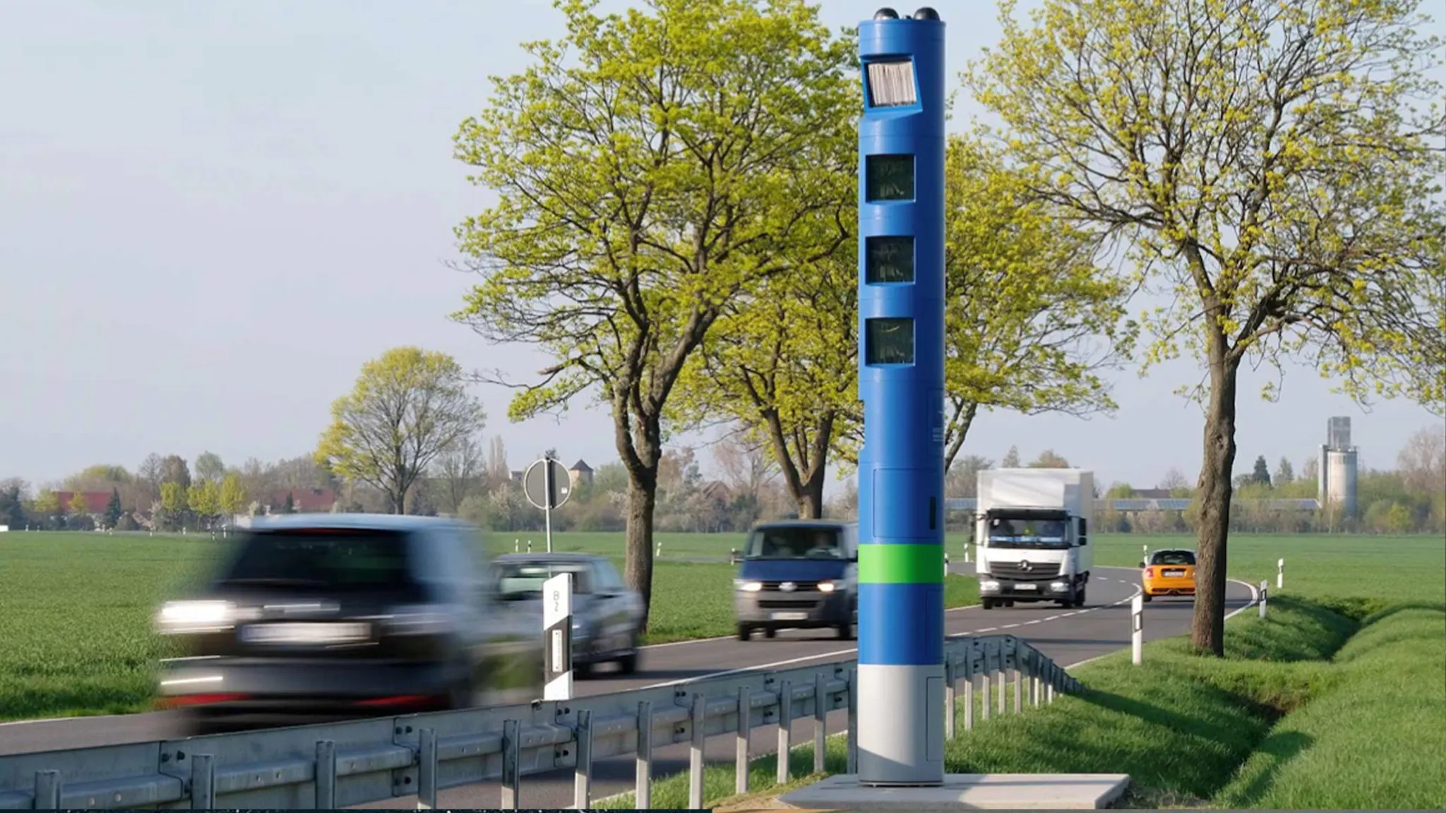 Mautsäule Hat Geblitzt